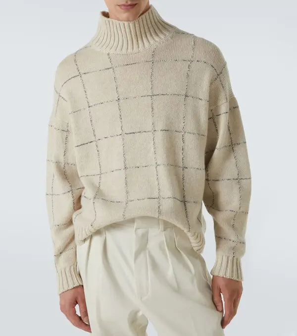 Dunhill Cashmere Intarsia Sweater