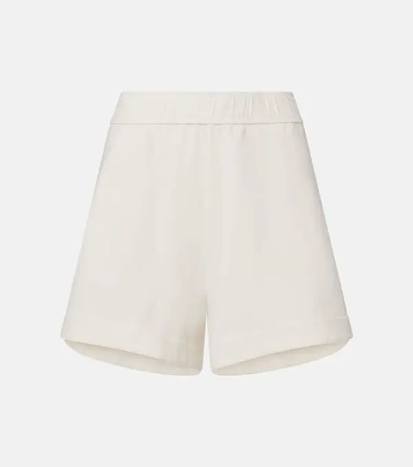 Brunello Cucinelli High-rise Cotton Shorts