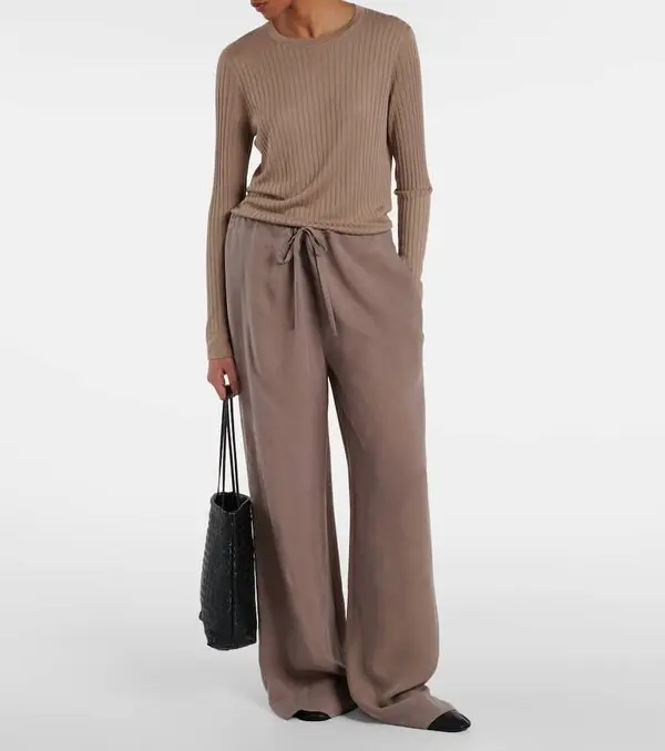 THE ROW Enea Wide-leg Pants