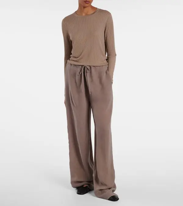THE ROW Enea Wide-leg Pants