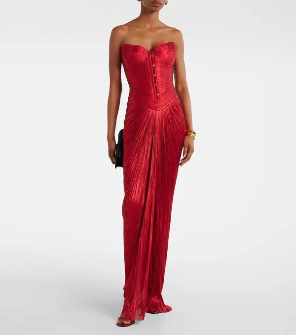 MARIA LUCIA HOHAN Kiera Silk Tulle Gown