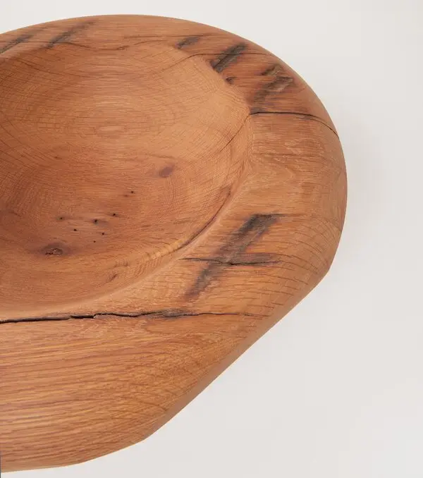LOUISE ROE Collar Object 008 Oak Bowl