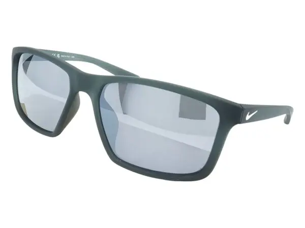 Nike Valiant Square Sunglasses - Matte Anthracite Grey Silver Flash (valiant/mi/cw4645