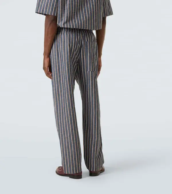Bottega Veneta Striped Bowling Shirt