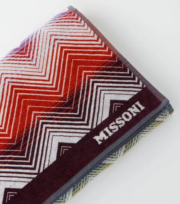 Missoni Marea Zigzag Cotton Beach Towel - Multicoloured