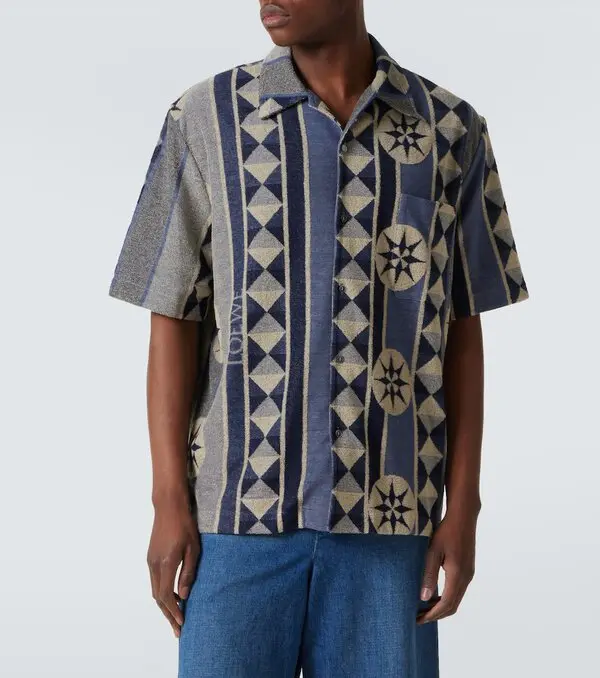 Loewe Jacquard Terry Bowling Shirt