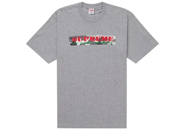 Supreme Hardcore Tee Shirt - Heather Grey