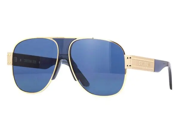 Dior Diorsignaturea3u B0b0 Aviator Sunglasses - Gold (diorsignaturea3u B0b0)