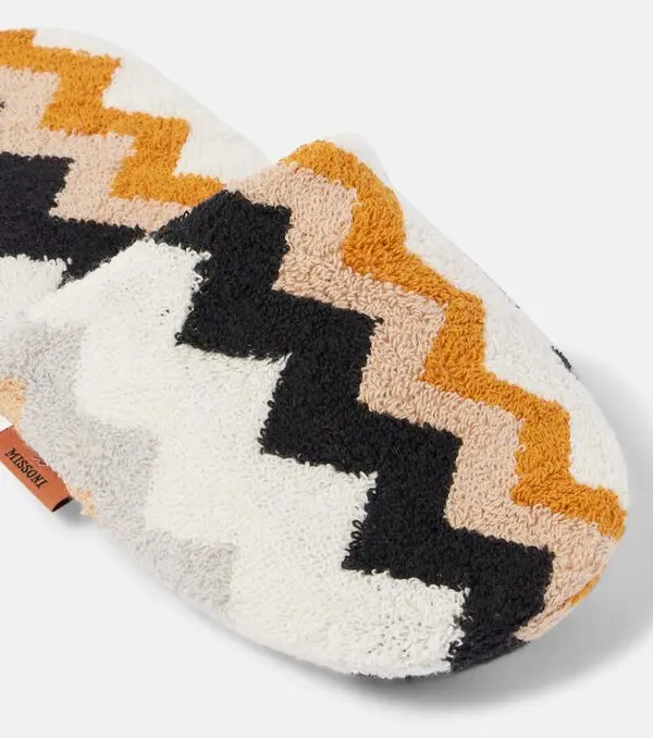 Missoni Zigzag Terry Slippers - Multicoloured