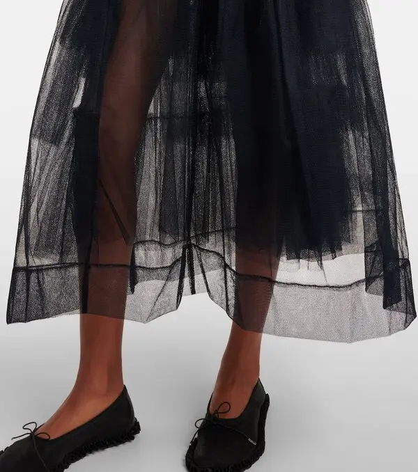 Simone Rocha Tulle Midi Skirt