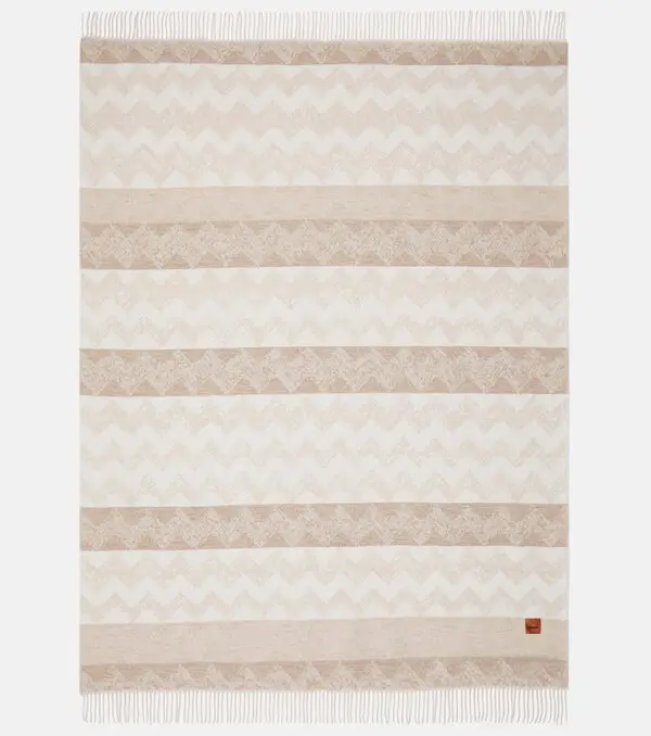 Missoni Gessetti Zigzag Wool-blend Throw