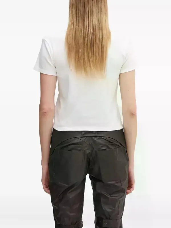 A BATHING APE Embroidered Logo Cropped Top