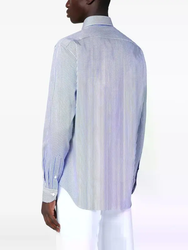 XACUS Cotton Striped Shirt