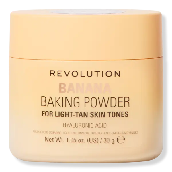 REVOLUTION BEAUTY Loose Baking Powder - Banana