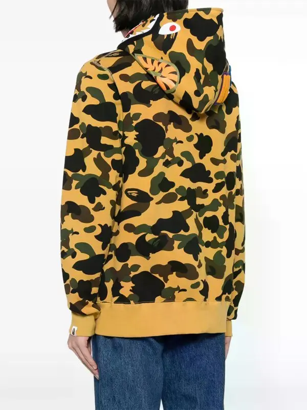 A BATHING APE 1st Camo Shark Zip-up Hoodie