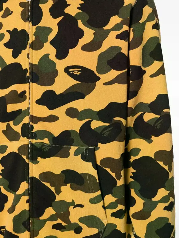 A BATHING APE 1st Camo Shark Zip-up Hoodie
