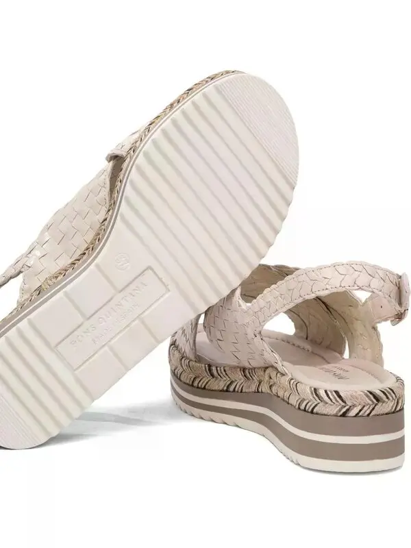 TONI PONS Woven Slingback Platform Sandals