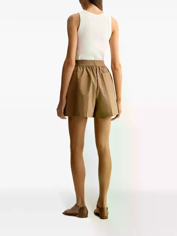 12 STOREEZ High-rise Poplin Shorts