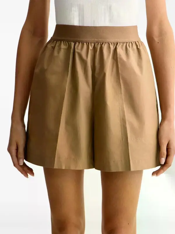 12 STOREEZ High-rise Poplin Shorts
