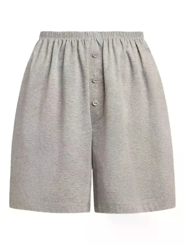 12 STOREEZ Cotton Button Shorts