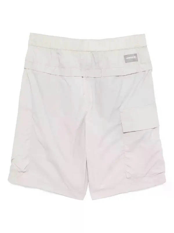 CHOCOOLATE Logo-printed Cargo Shorts - Neutrals