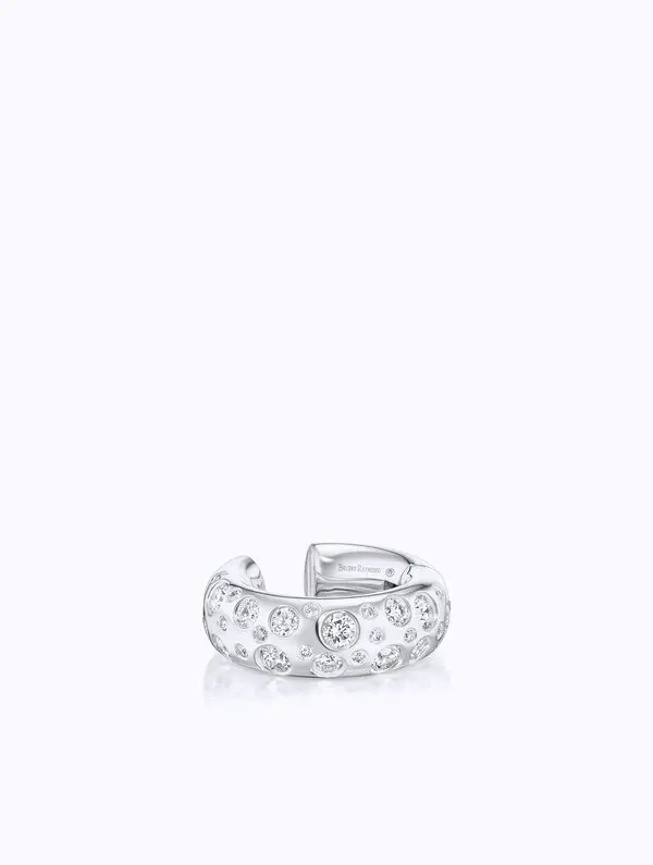 BRIONY RAYMOND Sloan Scatter Diamond Ear Cuff - 18k White Gold