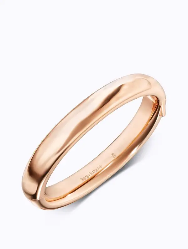 BRIONY RAYMOND Jumbo Sloan Bangle - 18k Rose Gold