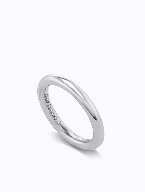 BRIONY RAYMOND Skinny Sloan 18 Karat Gold Ring - 18k White Gold