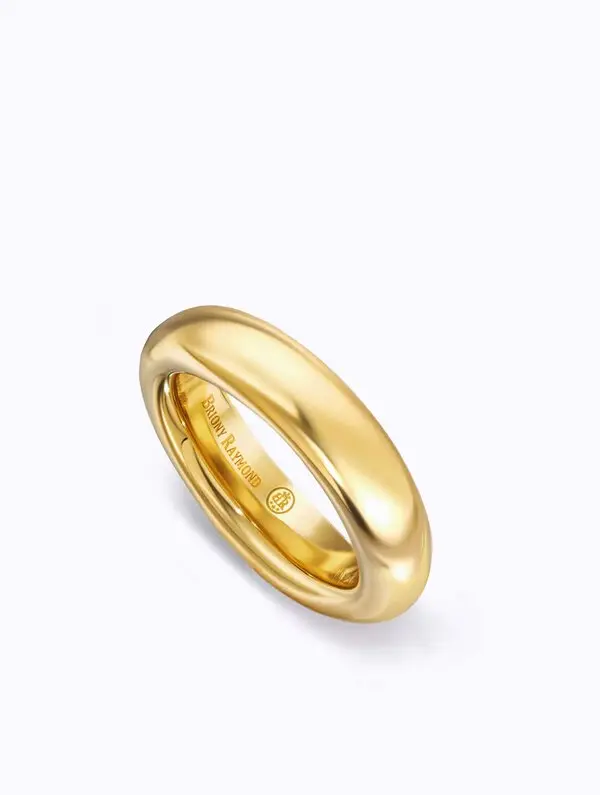 BRIONY RAYMOND Slim Sloan Ring - 18k Yellow Gold