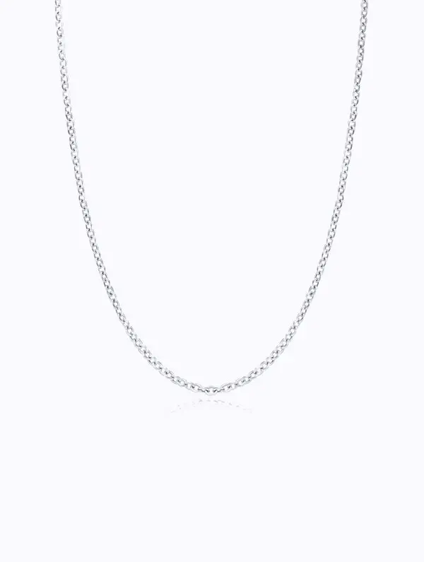 BRIONY RAYMOND Small Chain - 18 Karat White Gold