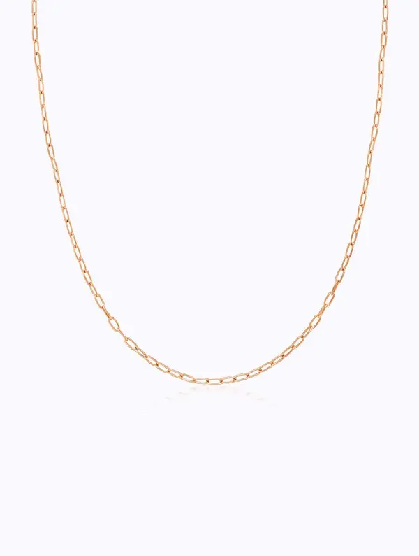 BRIONY RAYMOND Chain Necklace - 14 Karat Rose Gold