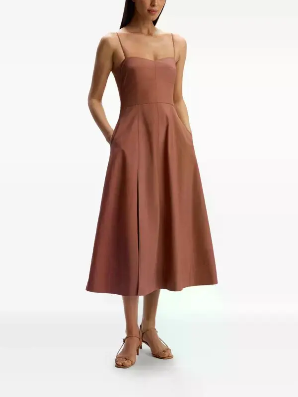 12 STOREEZ Pocket-detail Midi Dress