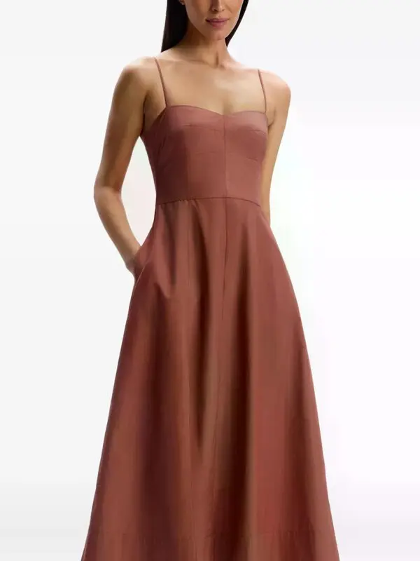 12 STOREEZ Pocket-detail Midi Dress