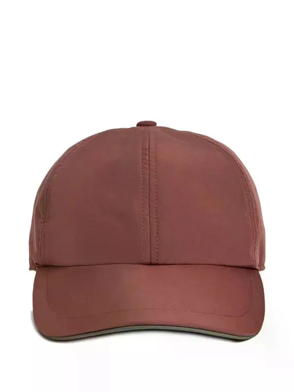 12 STOREEZ Structured Baseball Cap - Red