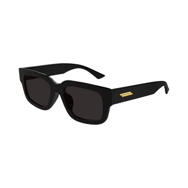 Bottega Veneta Ultrathin Square Frame Sunglasses - Black