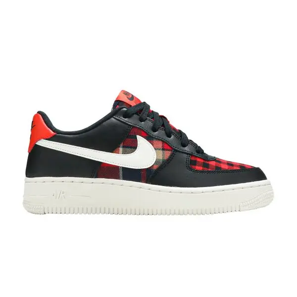 Nike Air Force 1 Low Gs ‘flannel - Red