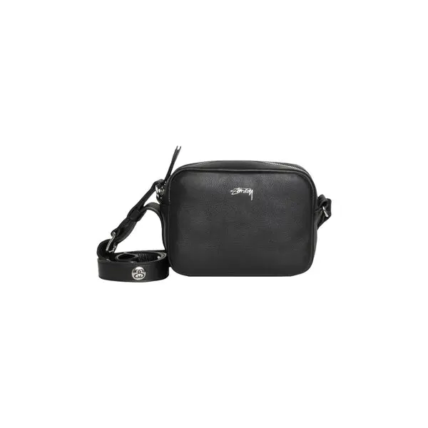 StÜssy Ss Link Leather Side Pouch