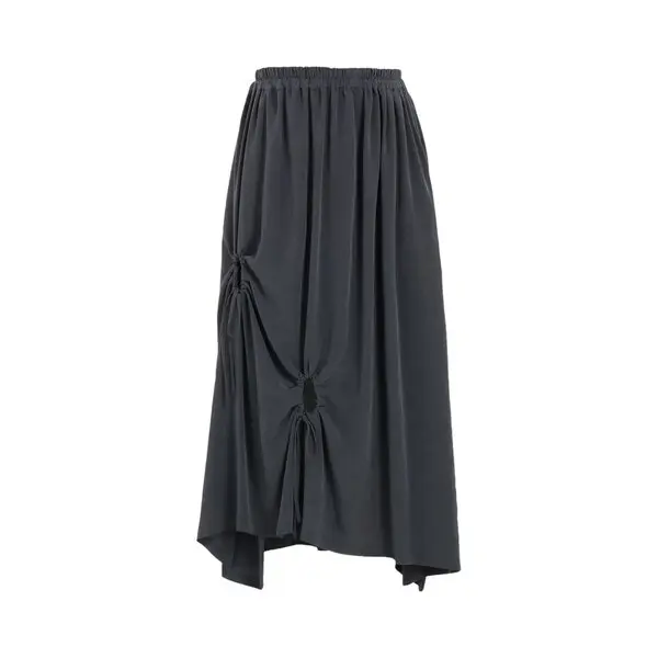 Y’s Y-circle Gathered Skirt