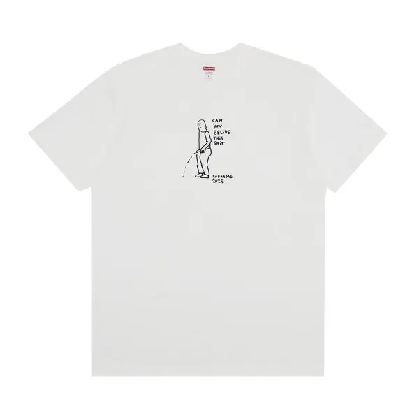 Supreme Piss T-shirt - White