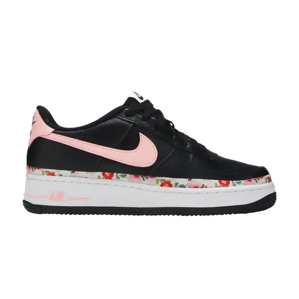 Nike Air Force 1 Vintage Floral Gs - Black