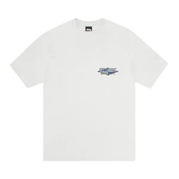 StÜssy Worldwide Diamond T-shirt - Cream