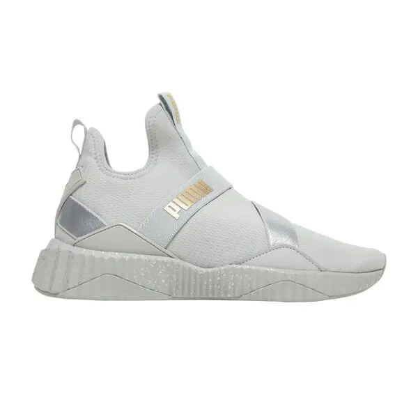 PUMA Defy Mid Metal Sneakers - Silver