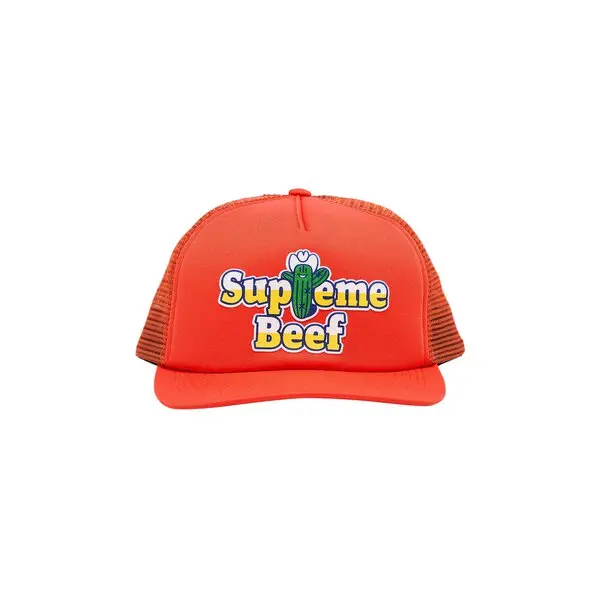 Supreme Beef Mesh Back 5-panel - Orange