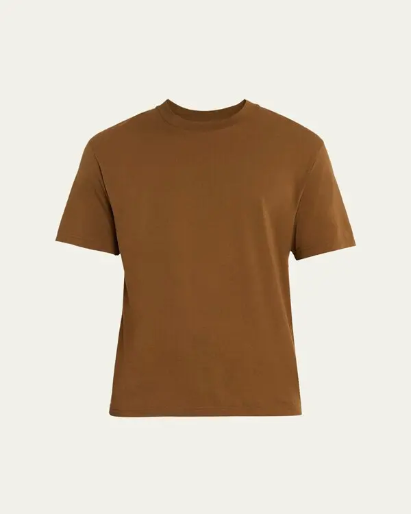 FRAME Light Cotton T-shirt - Caramel