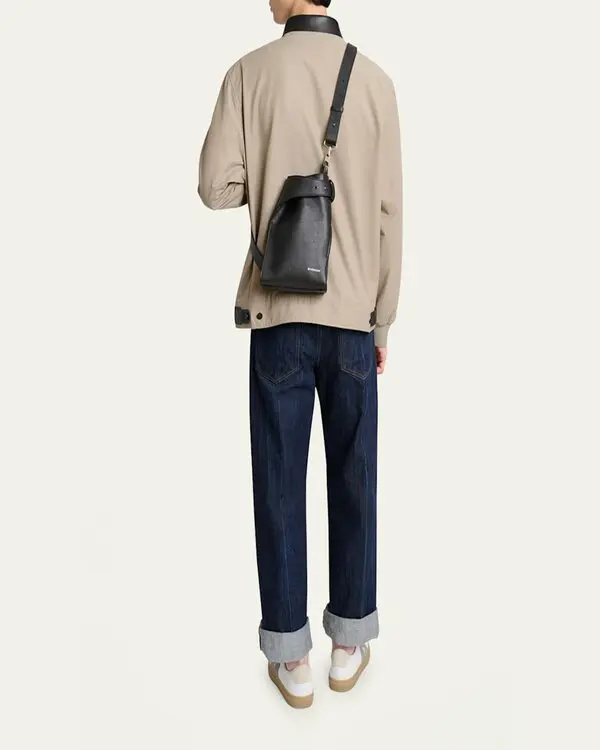 Givenchy Small Belted Leather Crossbody Bag