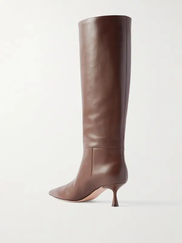 GIANVITO ROSSI Vitello Glove 55 Leather Boots
