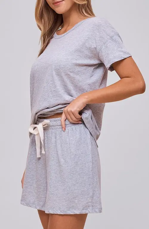PAPINELLE Ada Boxer Short Pajamas - Grey
