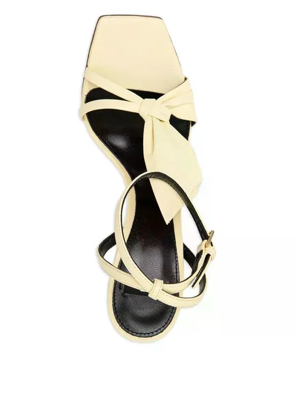 Elisabetta Franchi Knotted Bow Stiletto Sandals