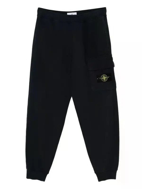 Stone Island Cargo-pocket Track Pants - Blue