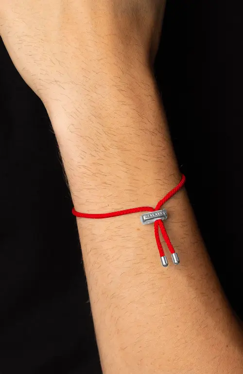 NIALAYA JEWELRY Adjustable Lock Bracelet - Silver Lock